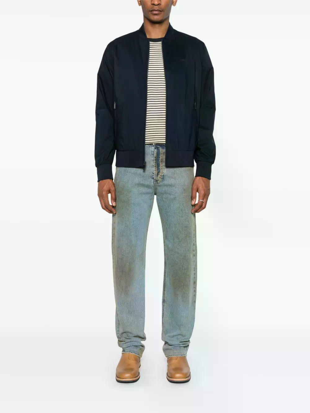 CALVIN KLEIN Logo-Print Bomber Jacket