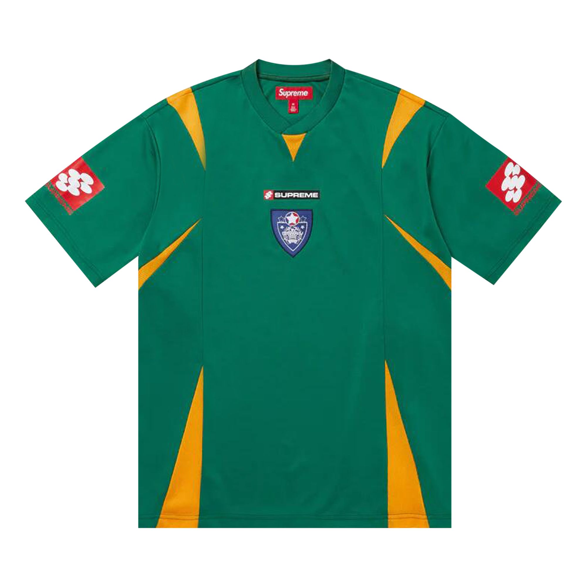 Supreme Crest Soccer Jersey - Black | Editorialist