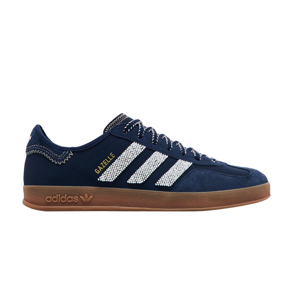 adidas gazelle silver green womens ADIDAS GAZELLE INDOOR main image 1