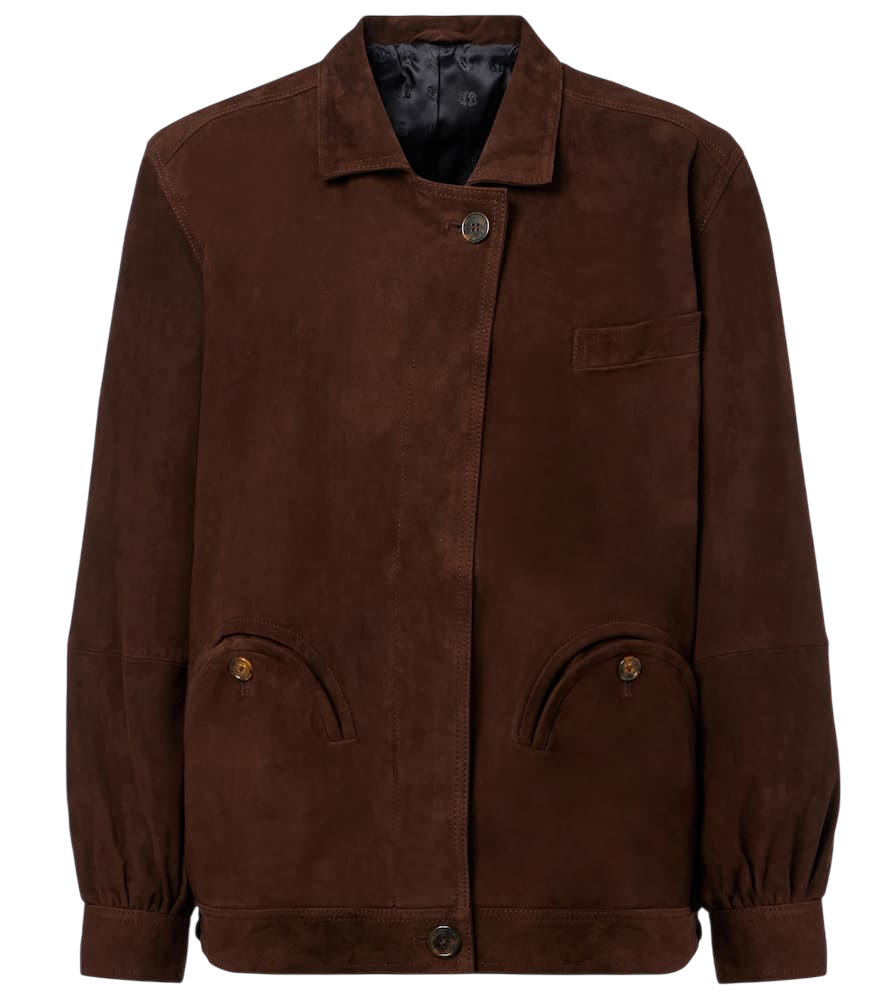 BLAZÉ MILANO Blazé Milano Cleo Suede Bomber Jacket