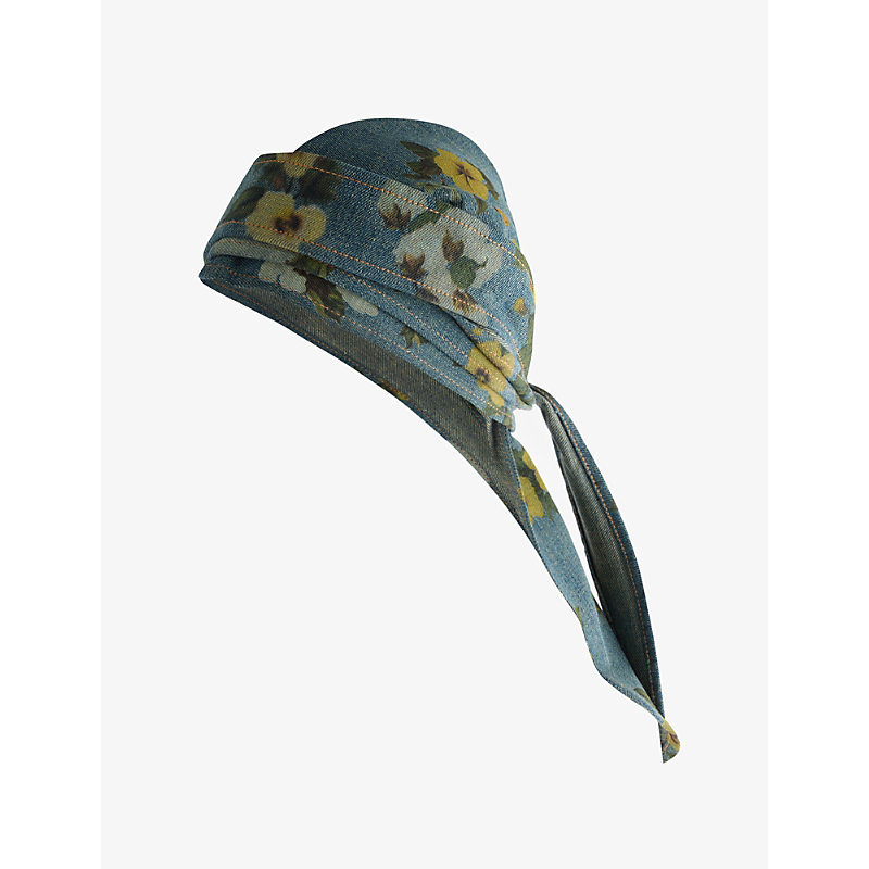 Levi'S X Denim Tears Floral-Print Durag - Multi | Editorialist