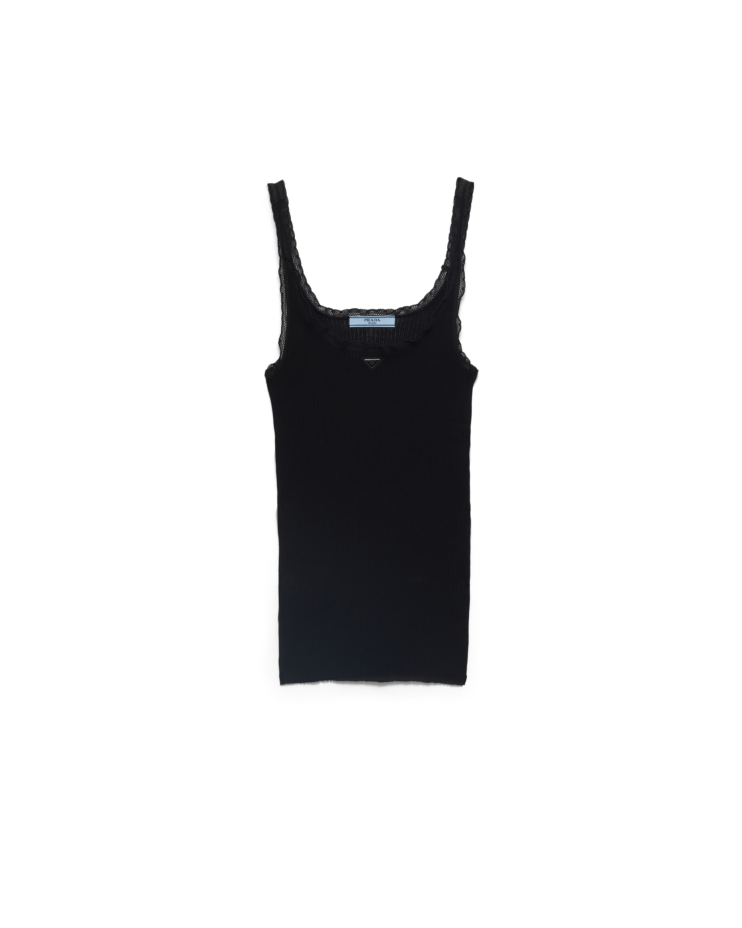 PRADA Ribbed Knit Top