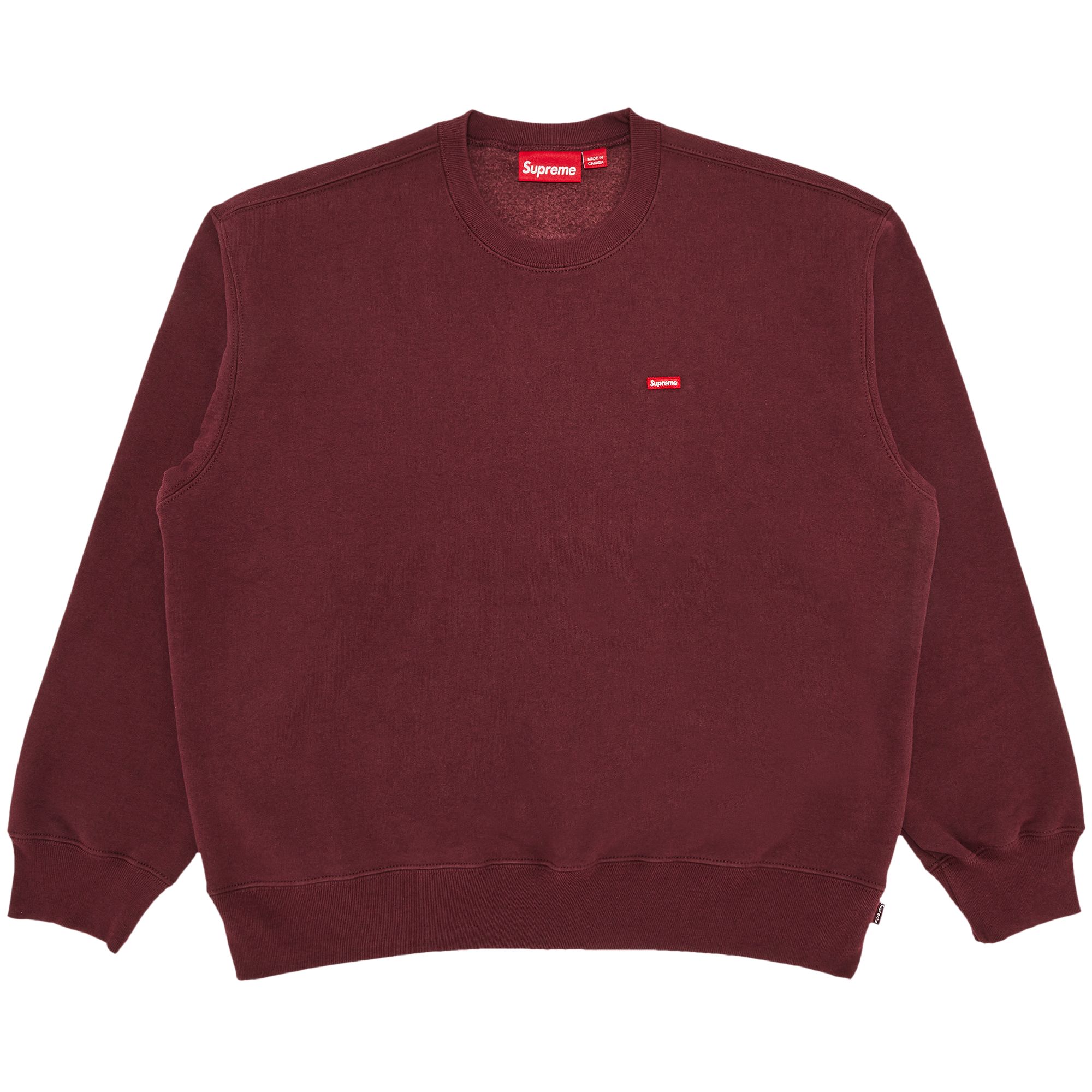 トップス Supreme Small Box Crewneck Red (21FW) Supreme Small Box Crewneck - Red | Editorialist