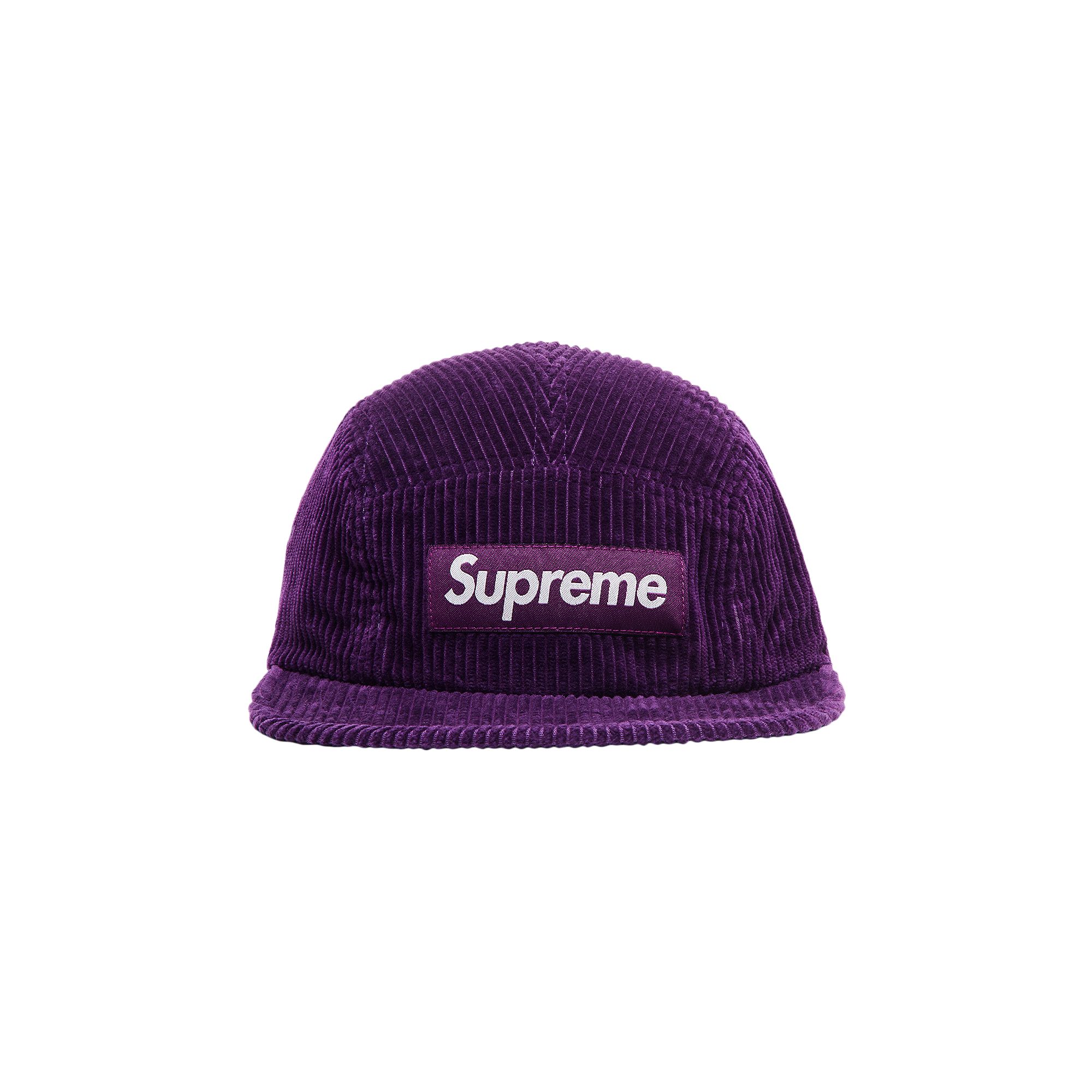 Supreme corduroy camp cap パープル Supreme Corduroy Camp Cap (FW24) Purple - FW24 - US