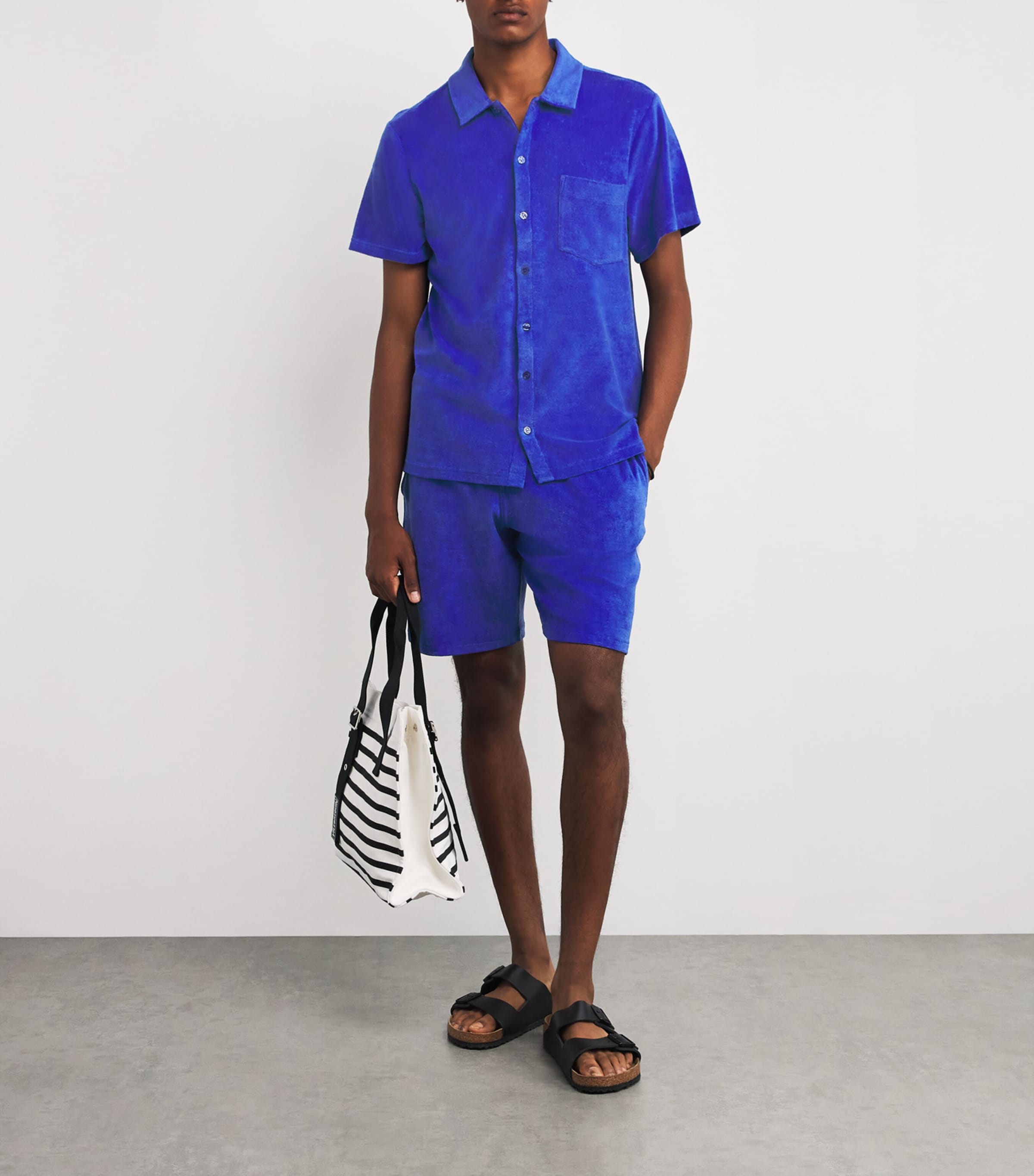 VILEBREQUIN Cotton-Blend Terry Bermuda Shorts