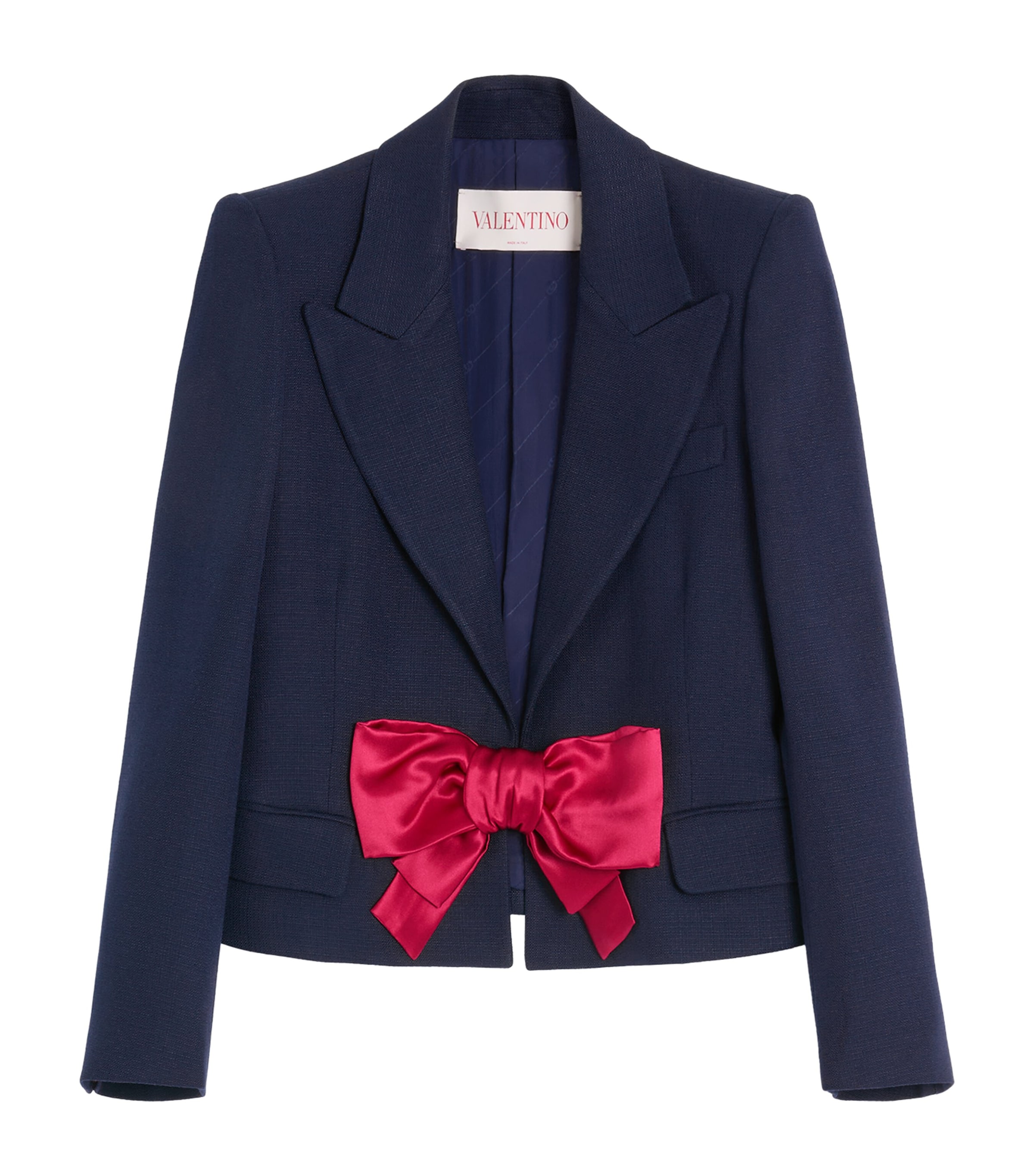 Valentino Garavani Viscose Blazer - Provence Blue - 44% Off