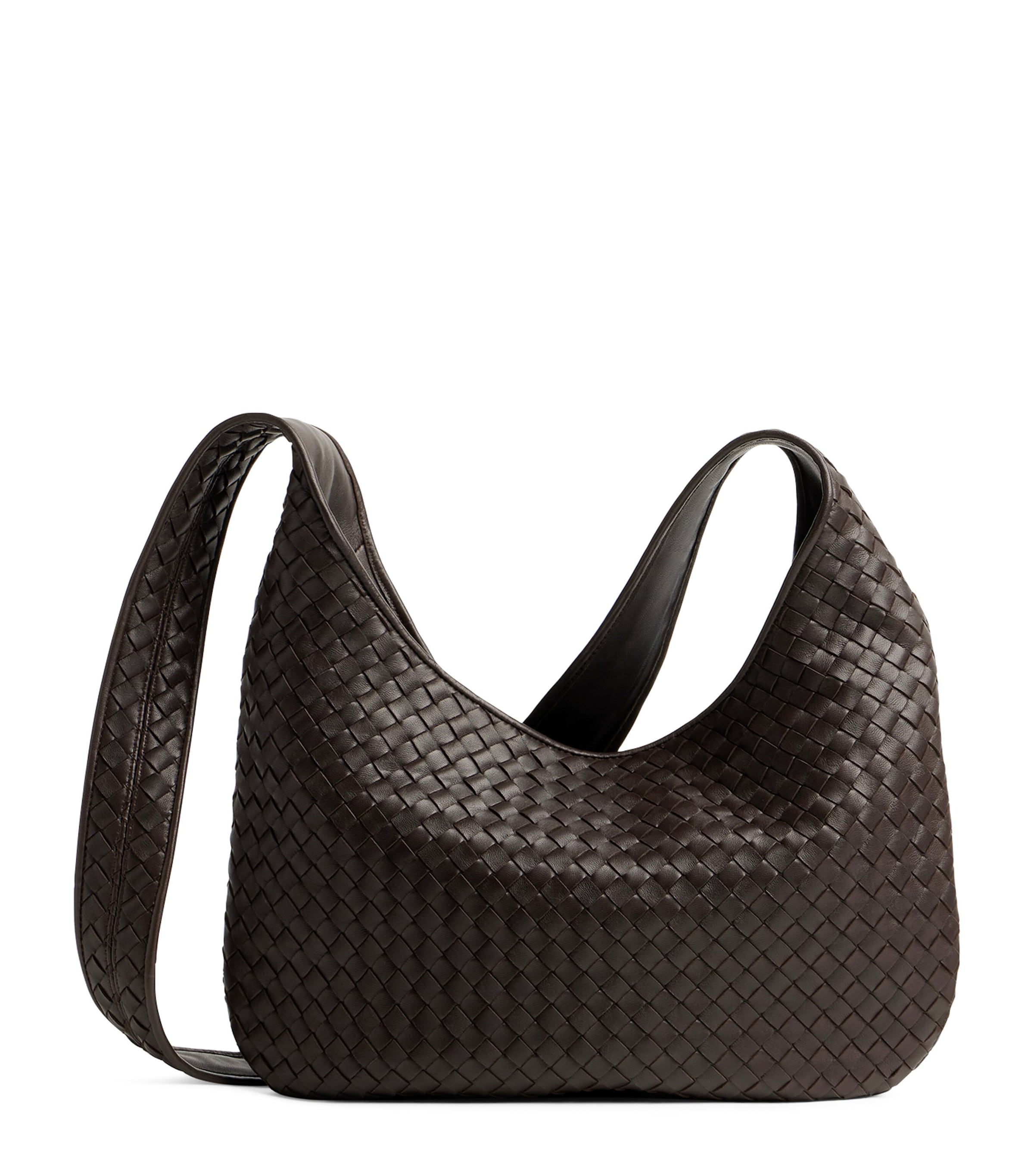 Bottega Veneta Veneto Cross-Body Bag - Grey | Editorialist