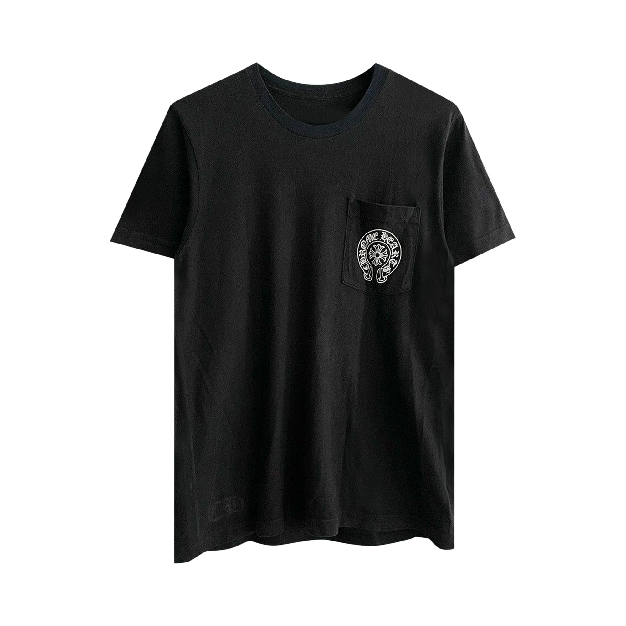Chrome Hearts Neck Logo Tee - Black | Editorialist