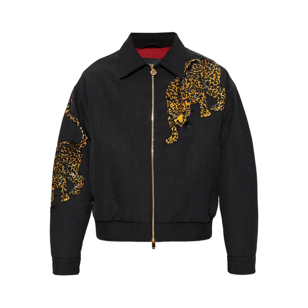 Versace Track Jacket - Black - 17% Off | Editorialist