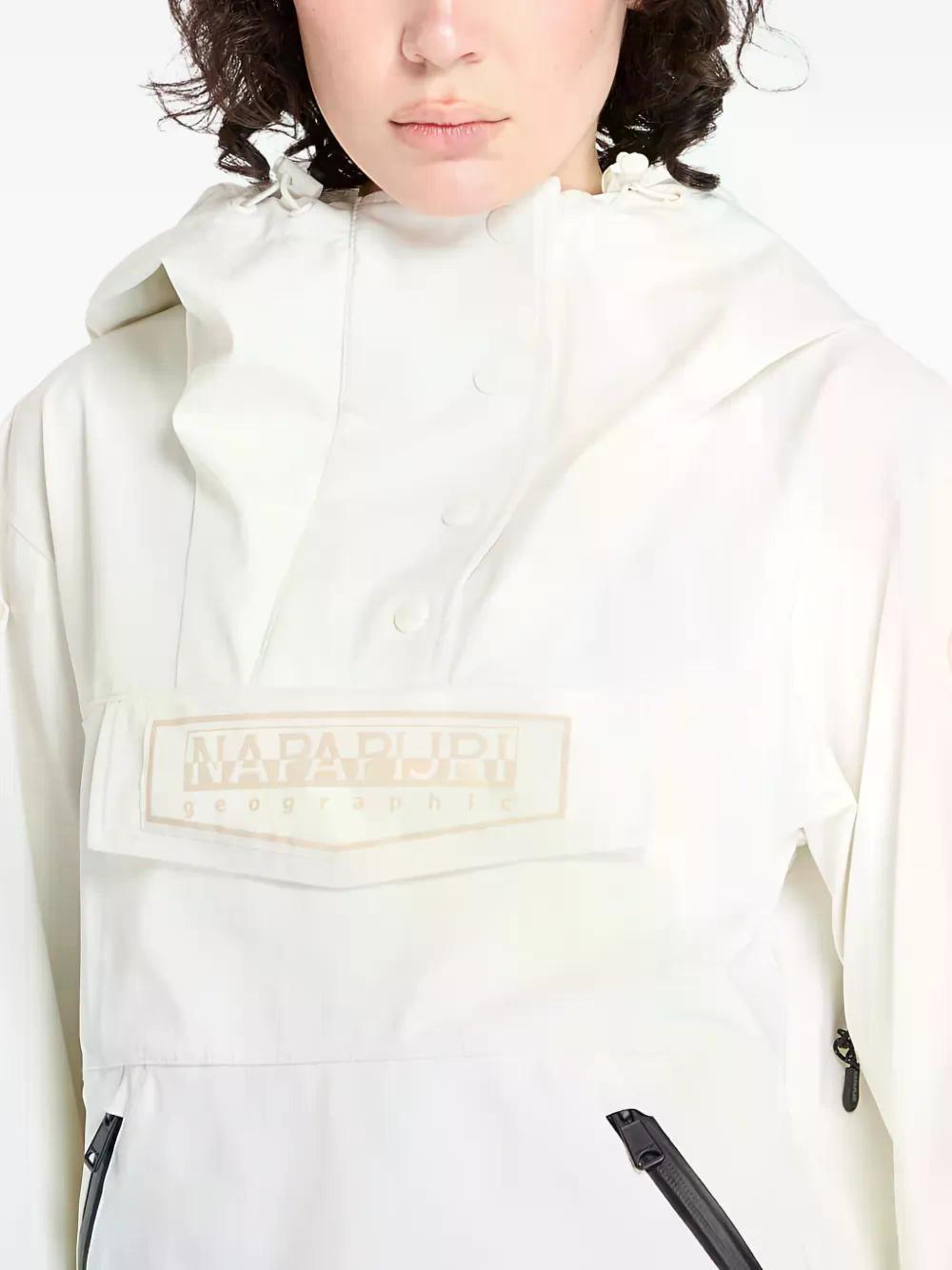 Napapijri Skidoo Jacket In White 11% Off Editorialist