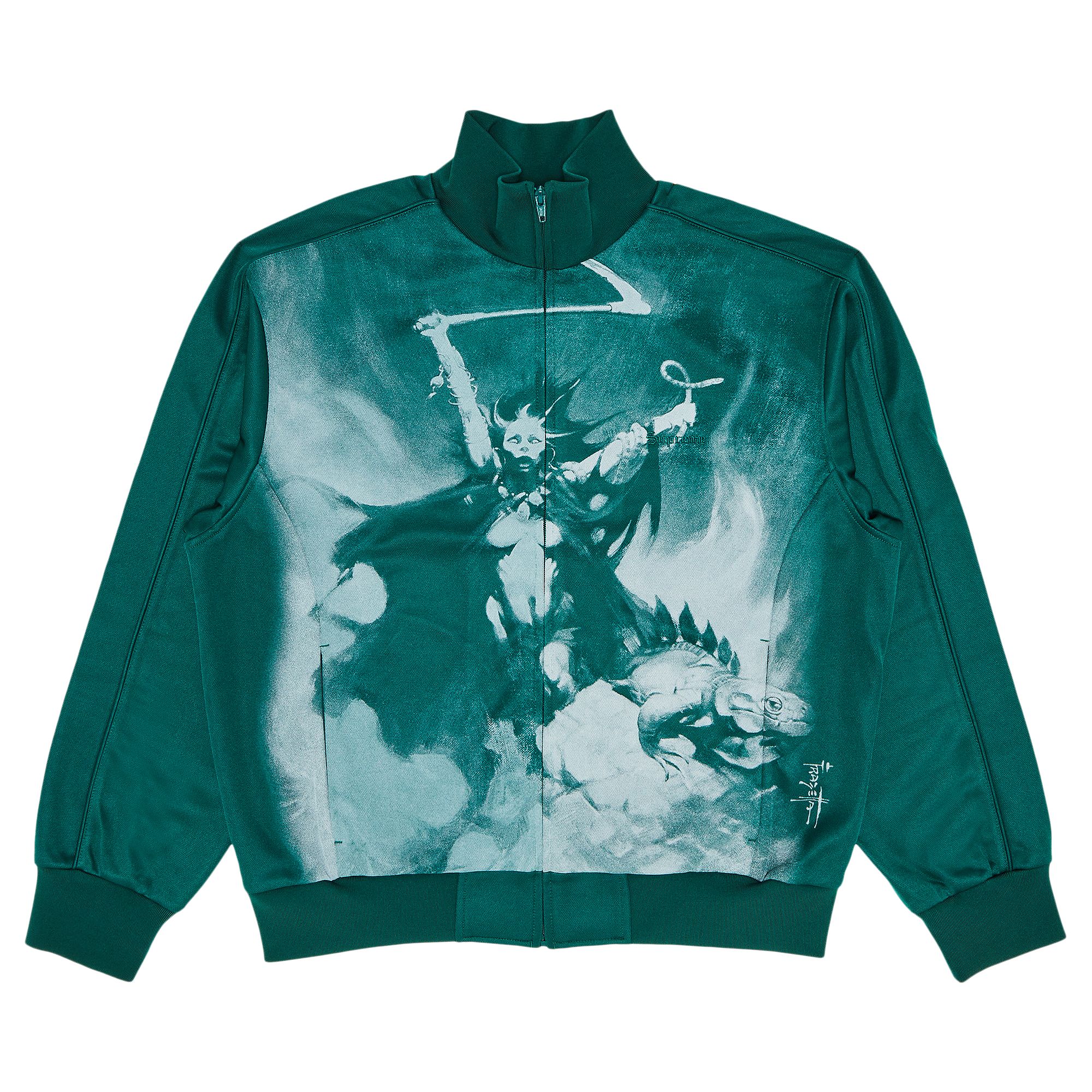 Supreme X Frank Frazetta Track Jacket - Green | Editorialist