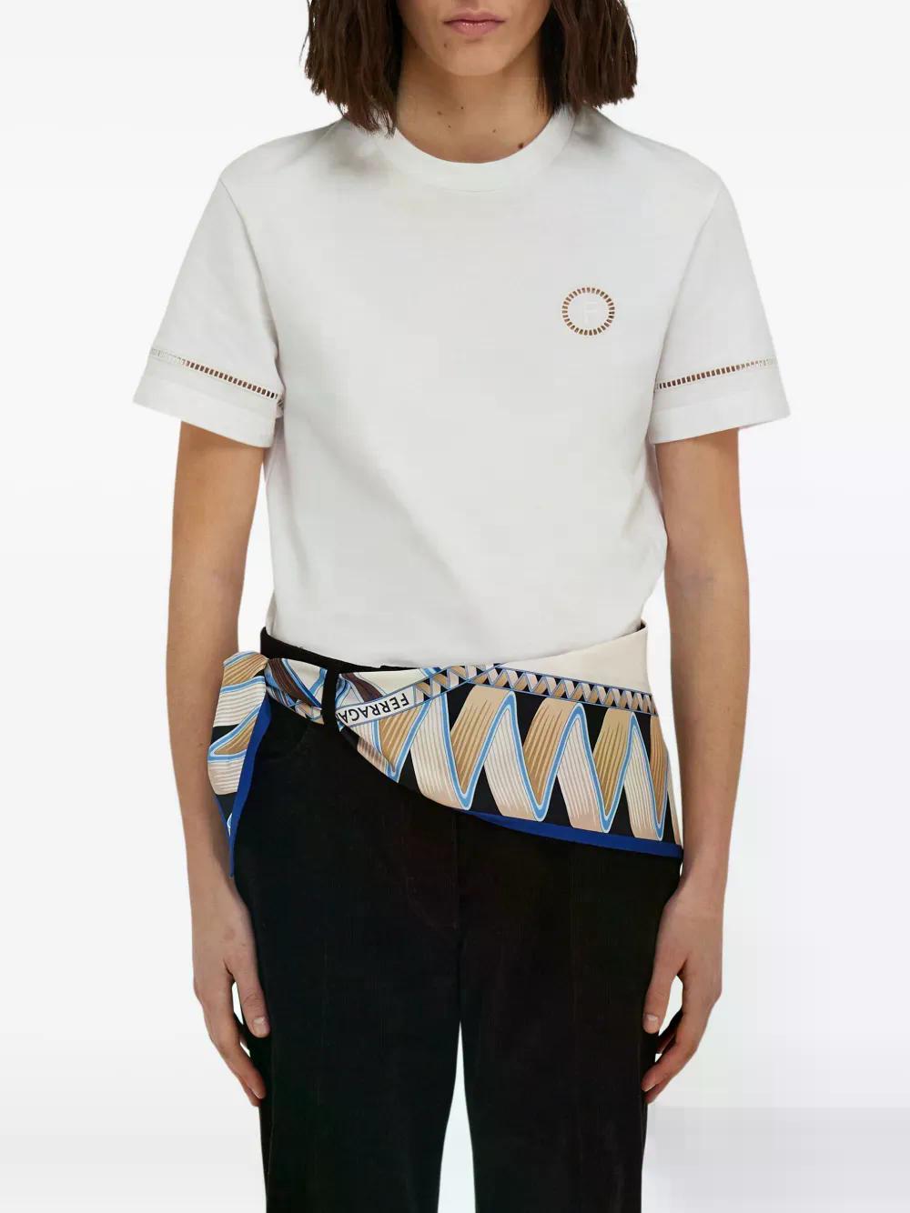 SALVATORE FERRAGAMO giada-print silk scarf