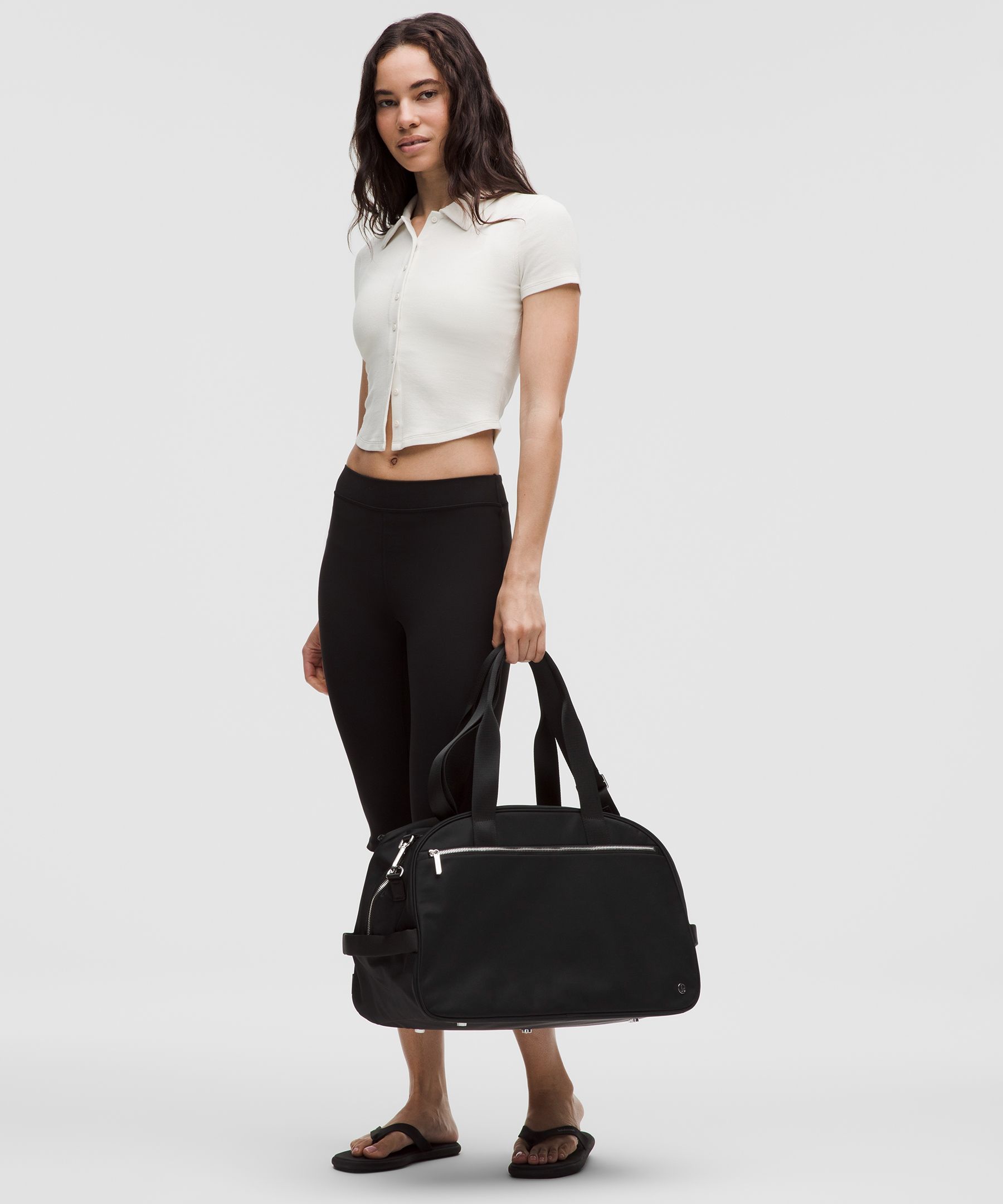 Lululemon City Essentials Duffle Bag 28l - Black | Editorialist