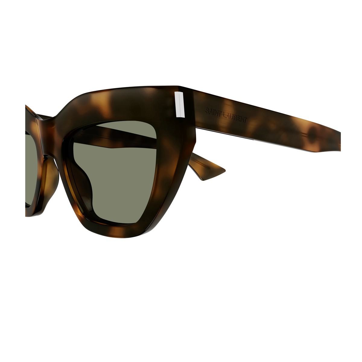 Saint Laurent Sl 759 Linea Corner Angle Bold Butterfly Frame Sunglasses - NWT Saint Laurent SL 759 001 Sunglasses - Pretavoir main image 3