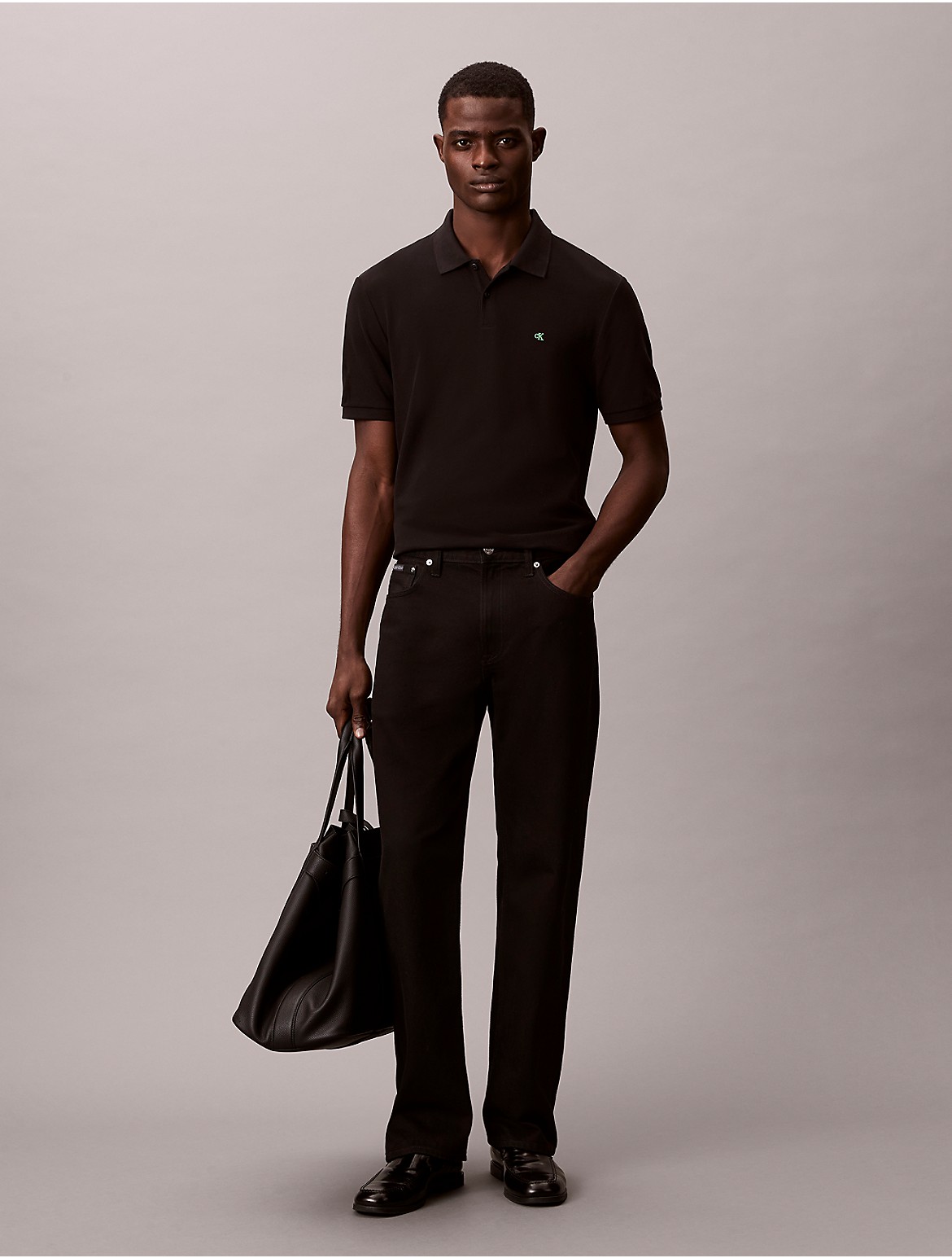 CALVIN KLEIN calvin klein cotton pique classic polo shirt