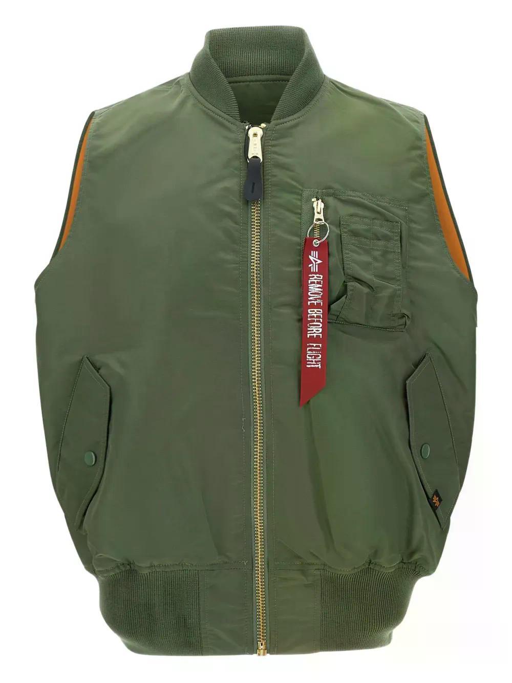 Alpha Industries Ma-1 Heritage Vest - Green | Editorialist