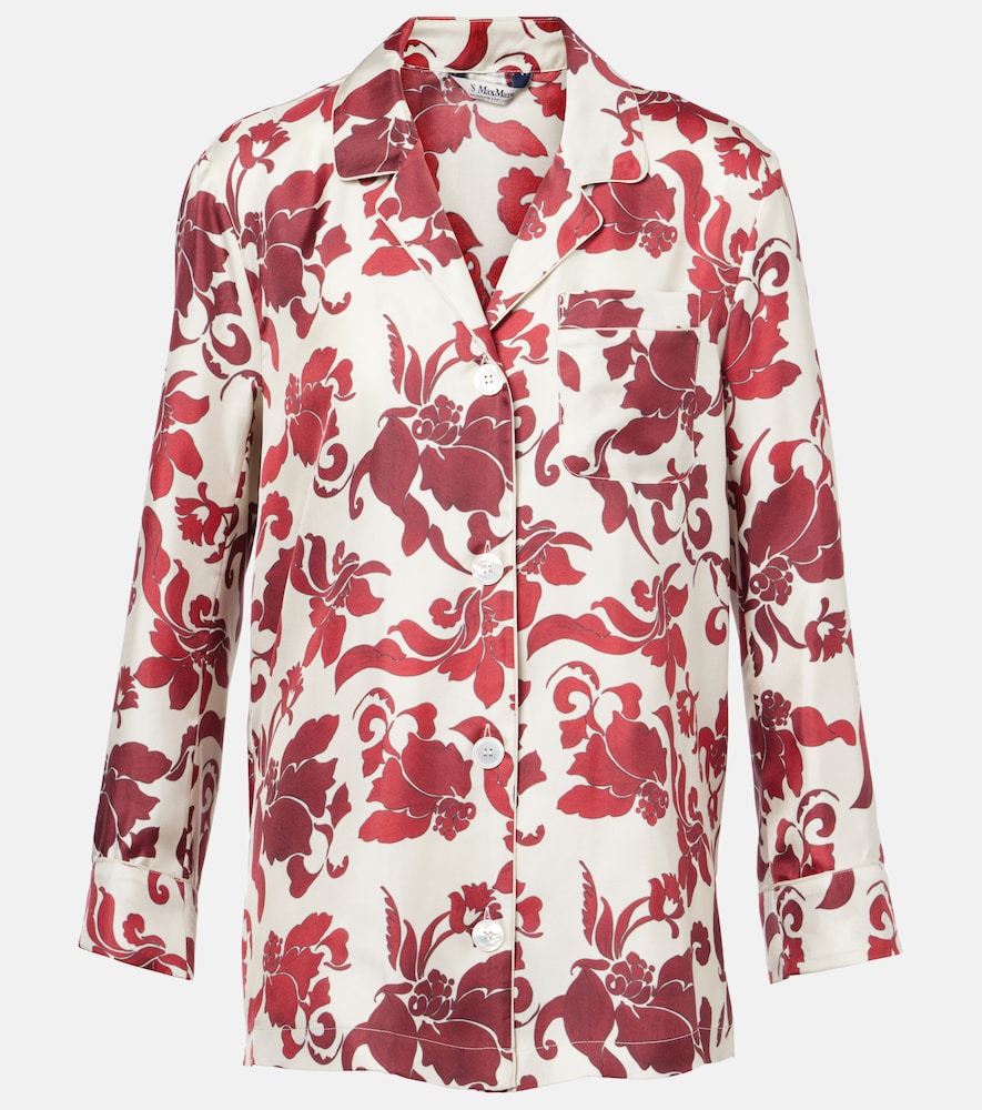 MAX MARA Alan Silk Jacquard Blazer