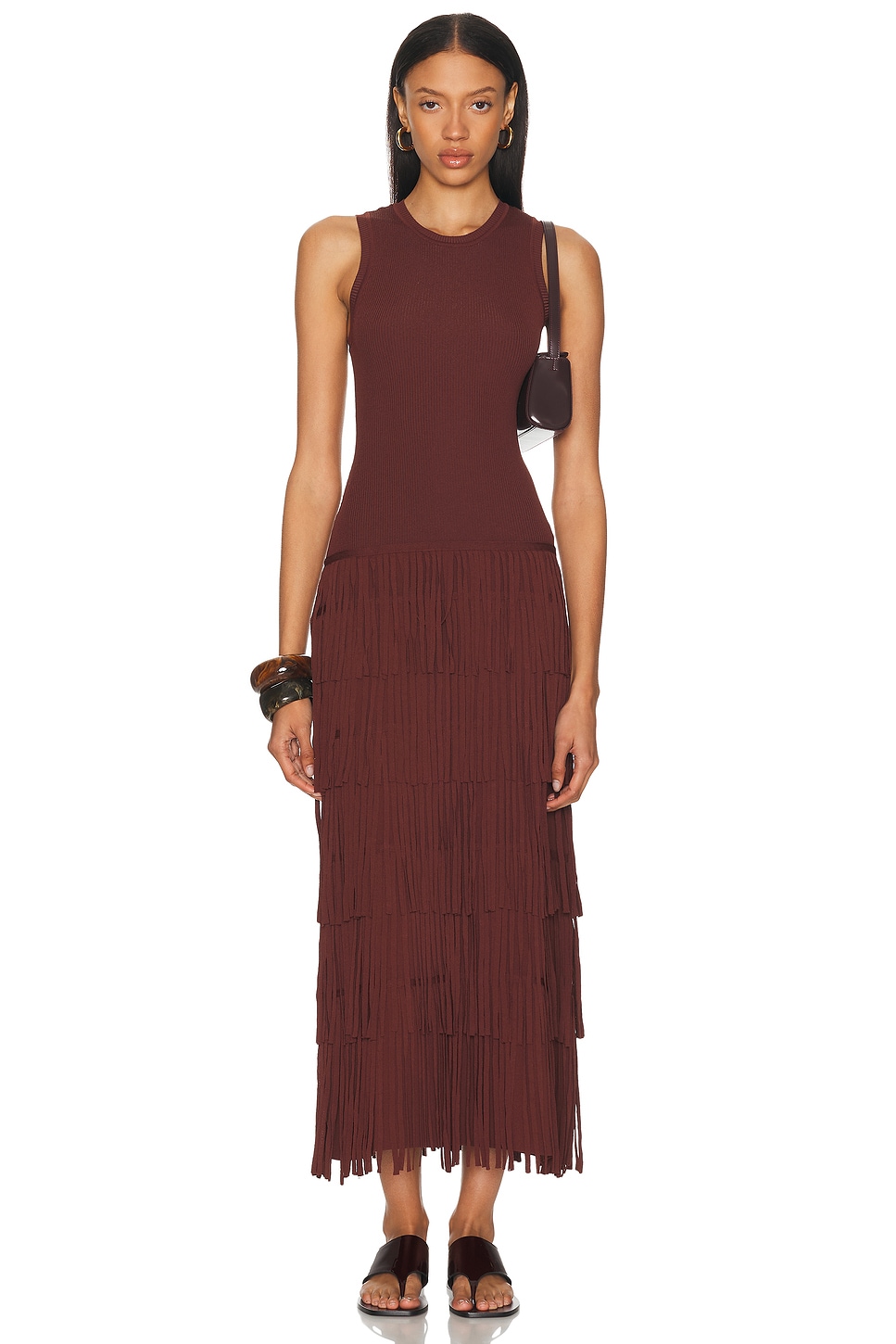 fynlie knitted dress with pleated skirt English Factory main image 0