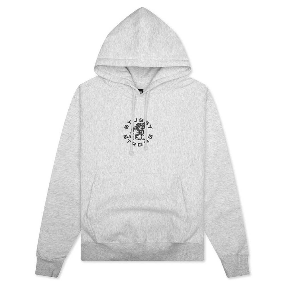 【STUSSY】25ss STRONG MAC HOODIE StüSsy Strong Mac Hoodie In Grey - 24% Off | Editorialist