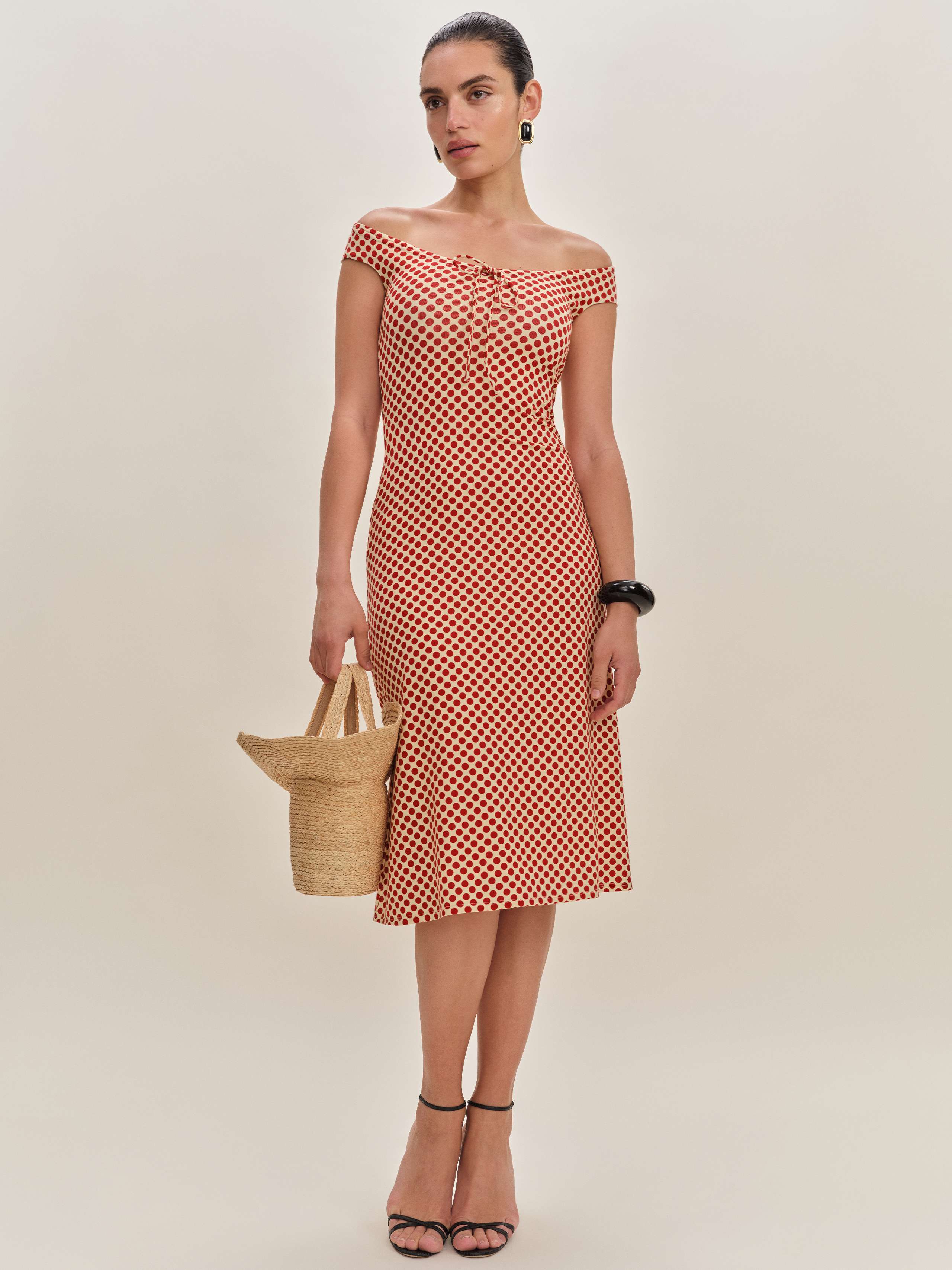 Reformation Milo Knit Midi Dress In Yellow - 50% Off | Editorialist