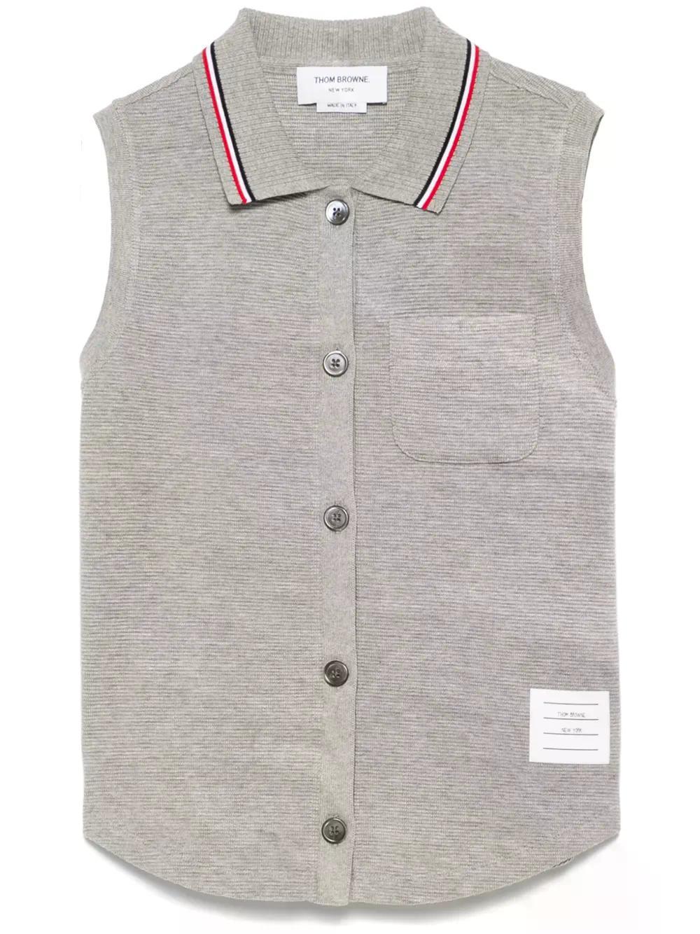 THOM BROWNE Solid Wool Flannel Bermuda Shorts