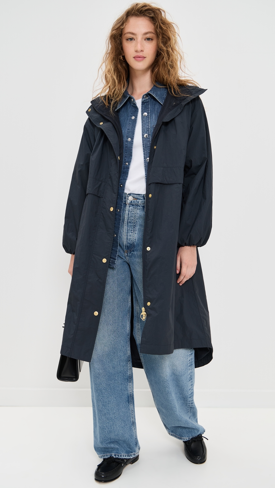 Barbour Showerproof Rain Jacket In Navy - 40% Off | Editorialist