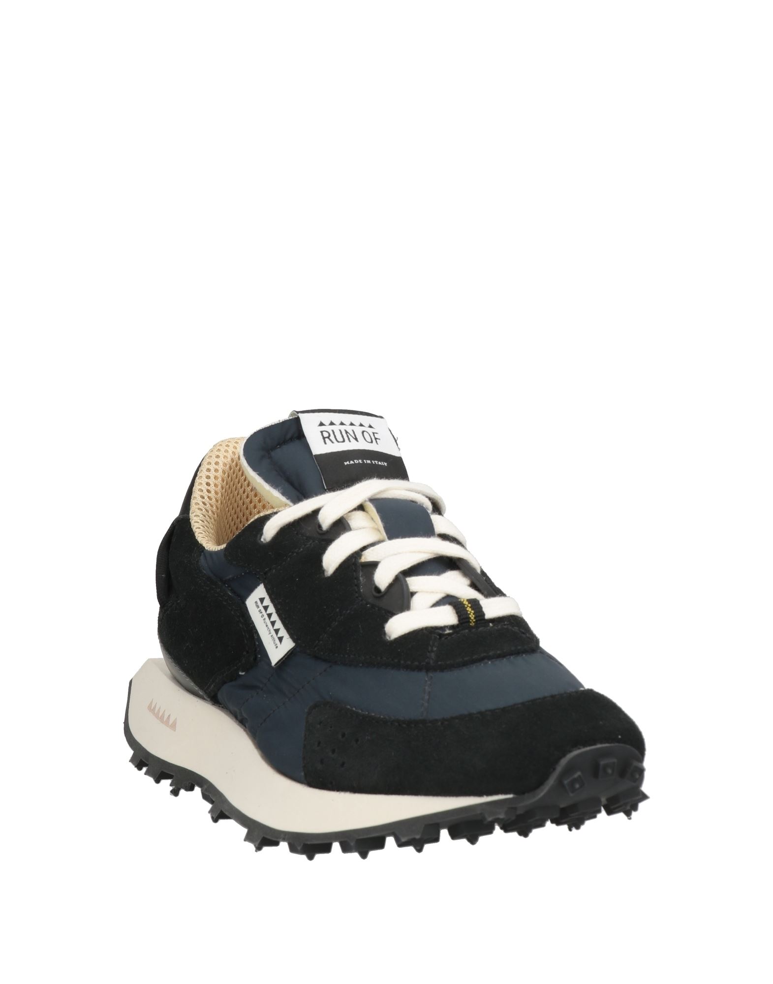 Run Of Low Top Sneakers - Navy/Black | Editorialist