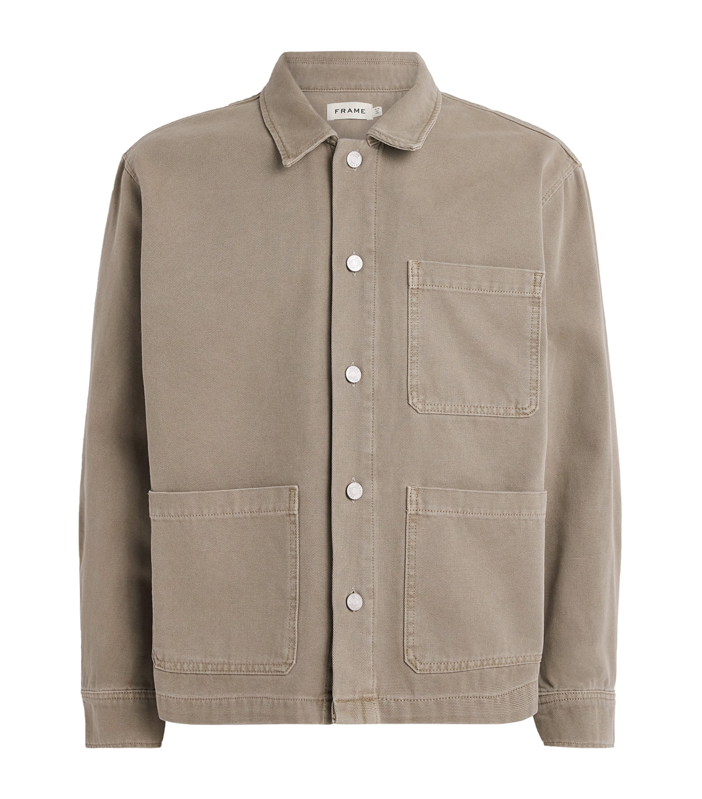 Kith Overdyed Canvas Willoughby Chore Jacket - Oxford | Editorialist