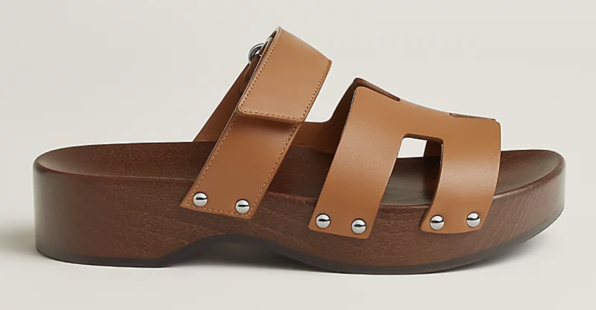 HermèS Kos Clogs - Brown | Editorialist