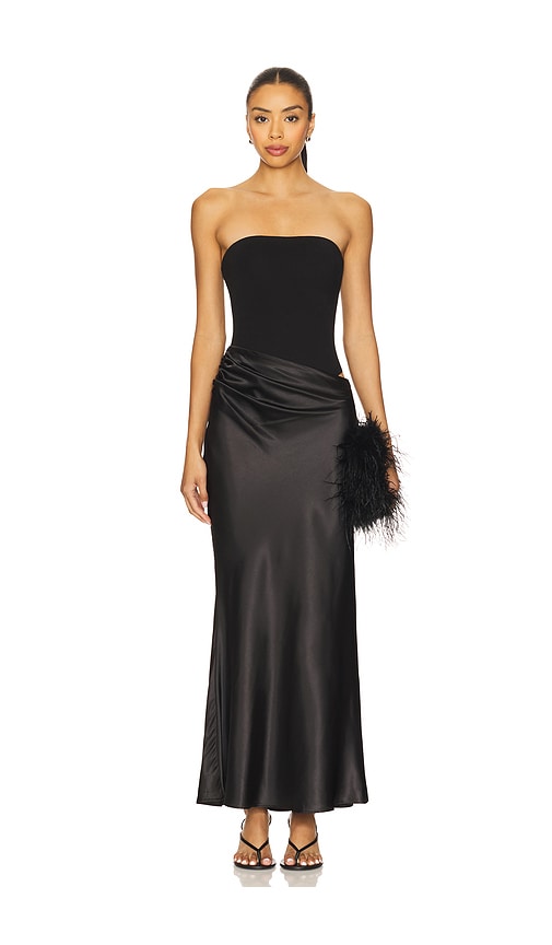 ALL THE WAYS Carrie Maxi Dress - Black | Editorialist