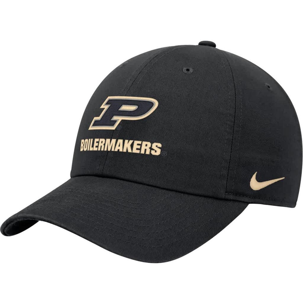 Nike Purdue Boilermakers 2025 On-Field Club Adjustable Hat - Black ...