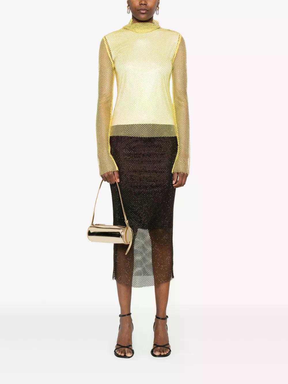 SPORTMAX Rhinestone-Embellished Top
