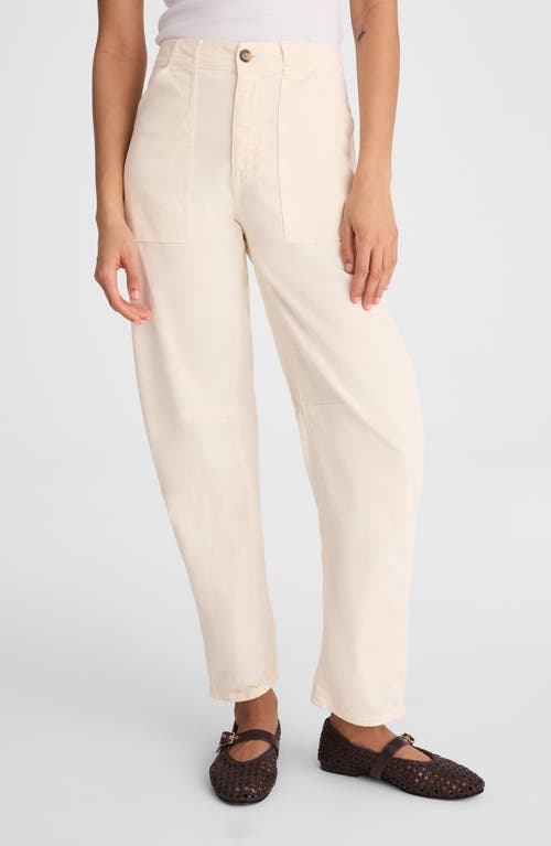 MADEWELL Darted Barrel Leg Trousers