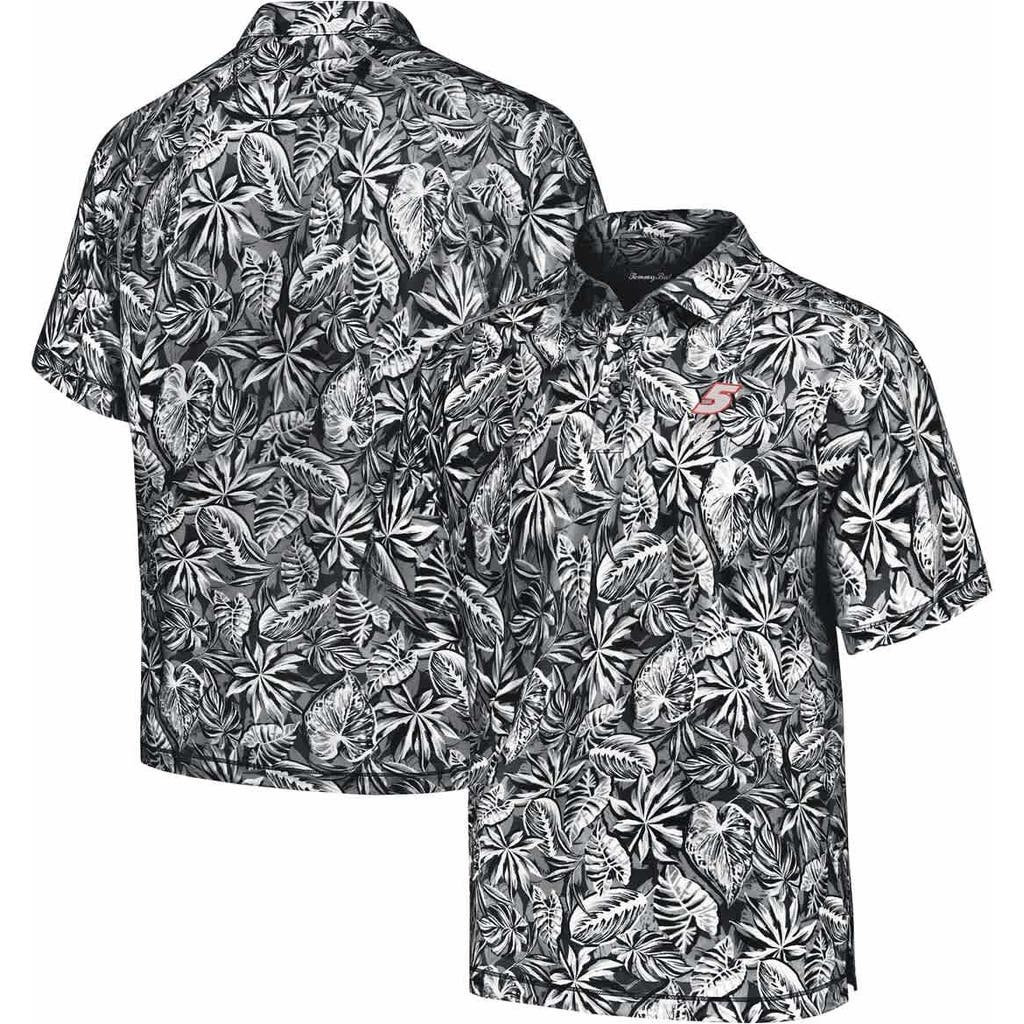 Tommy Bahama Kyle Larson Sport Tropical Score Islandzone Polo - Black ...