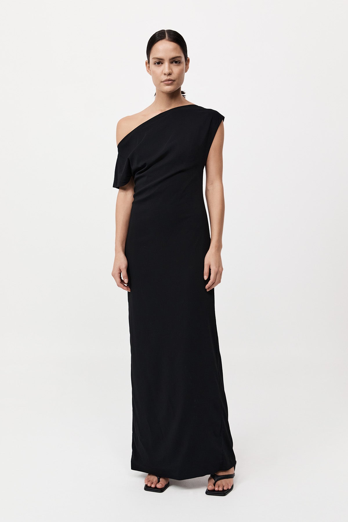 st agni asymmetric dress St. Off Shoulder Maxi In Black - 54% Off Drape maxi dress