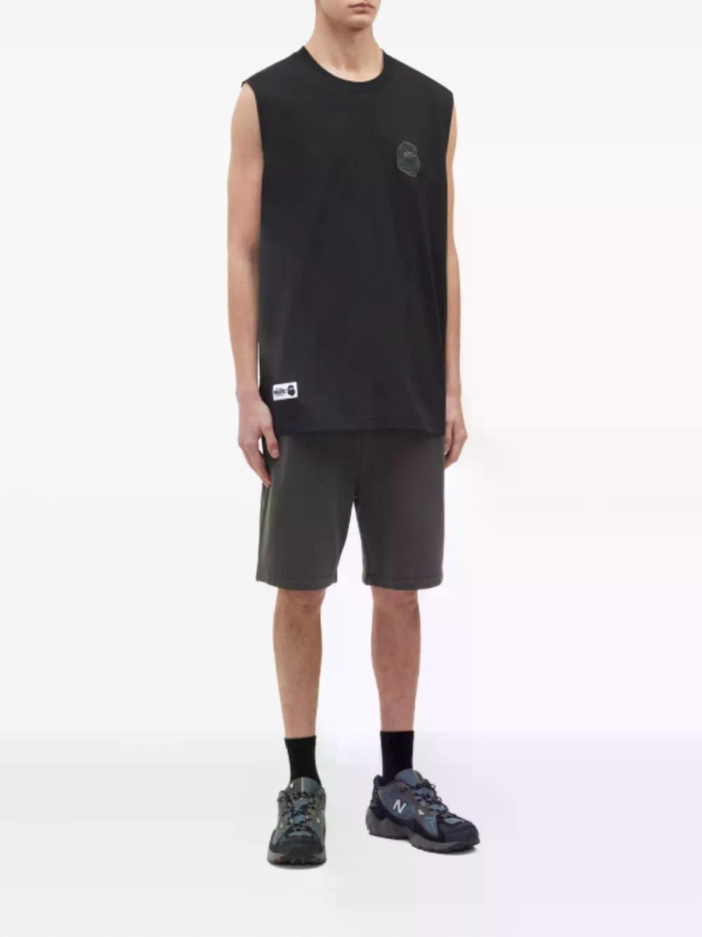 FINGERCROXX Elasticated-Waist Shorts