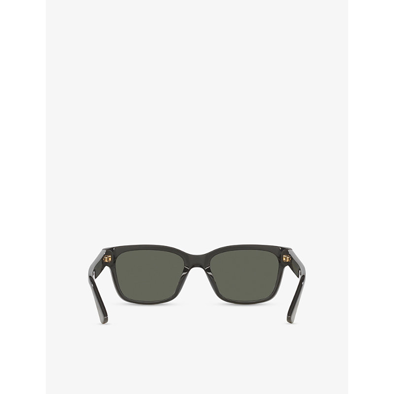 Gucci Women BRAND NEW Sunglasses Grey Square GG1716S 005 Gucci Gg1716s Rectangle-Frame Injected Sunglasses - Grey  main image 3