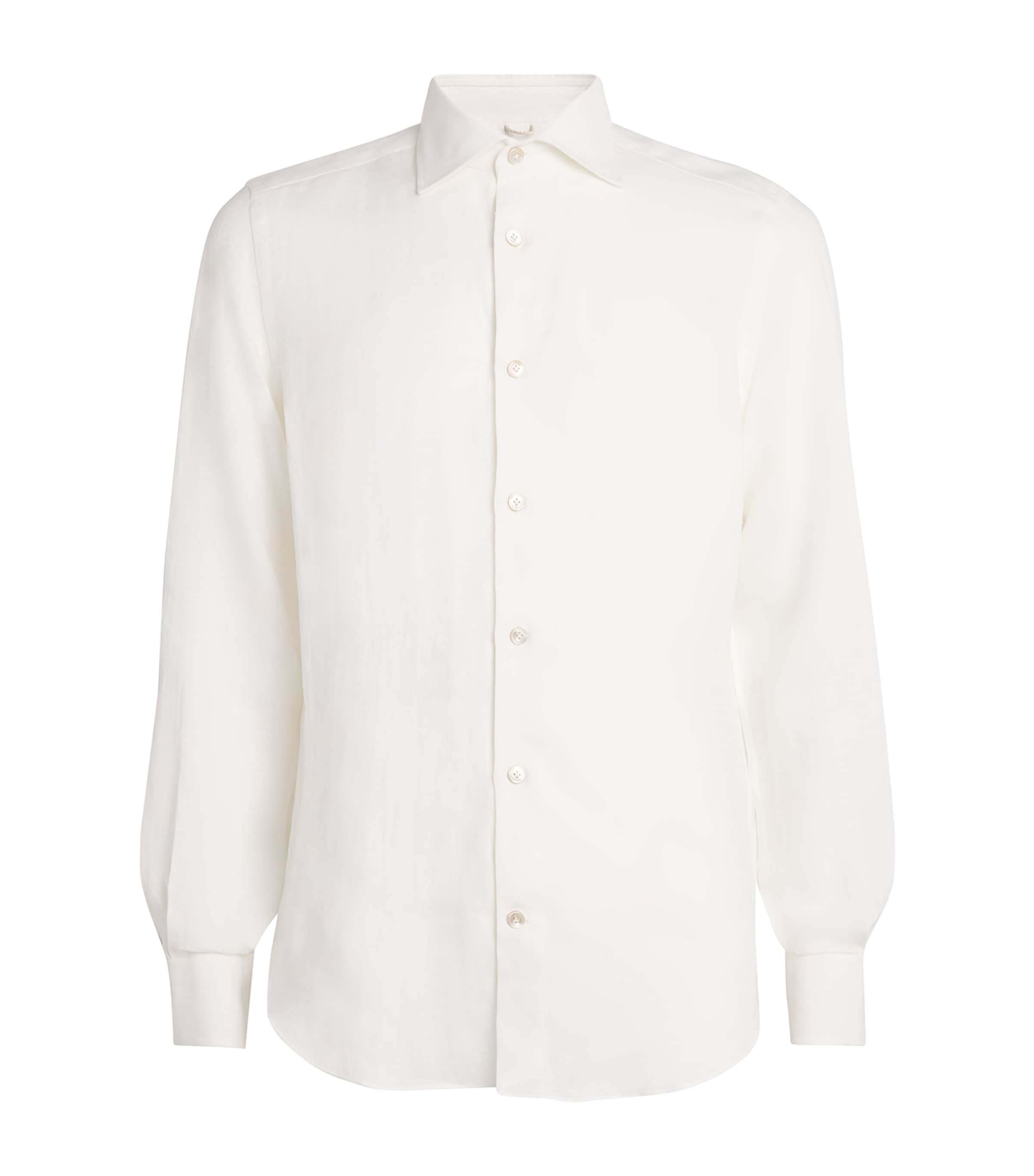 Eleventy X Linen Shirt - White | Editorialist