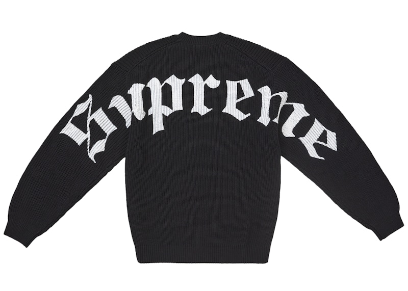 Supreme Futura Sweater - Black | Editorialist