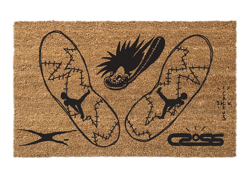 Travis Scott Brown Cactus Jack Crossover Rug - Multicolor | Editorialist