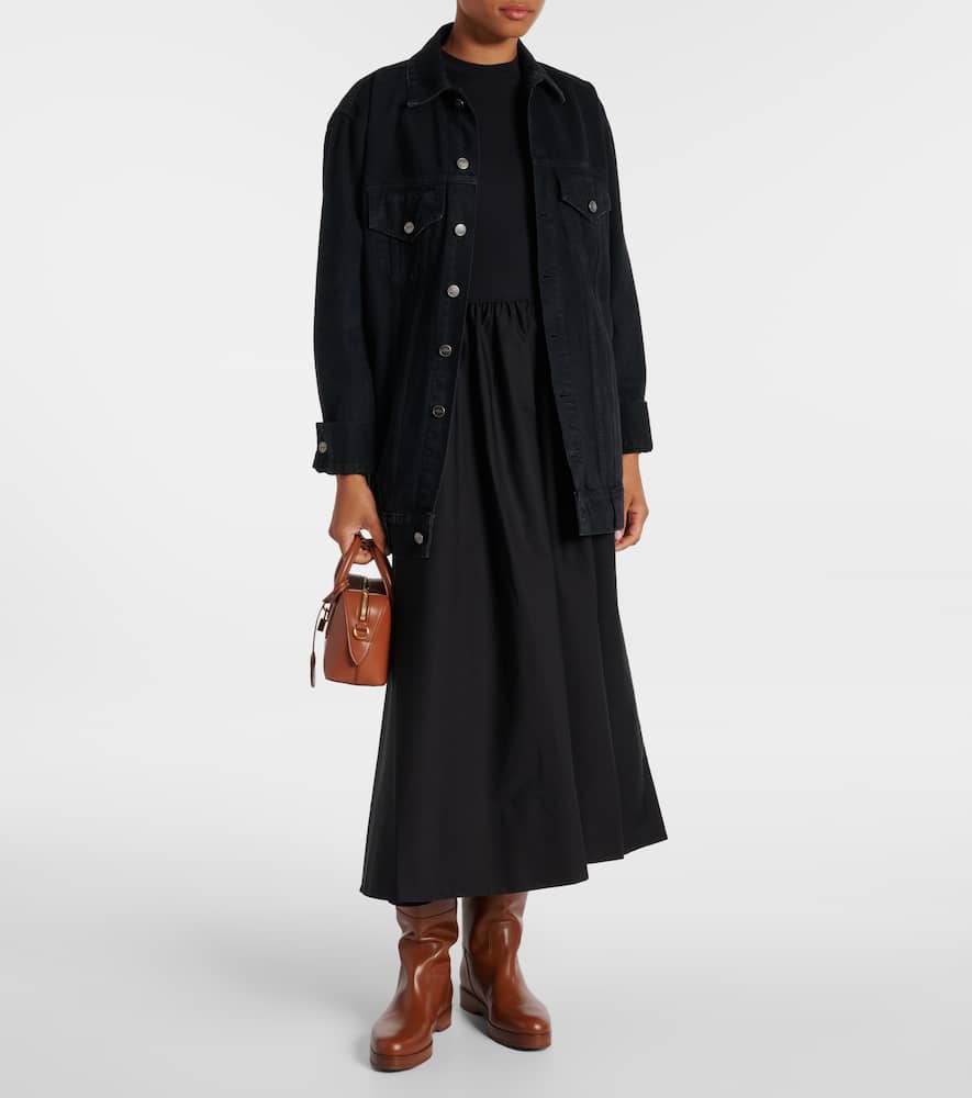 POLO RALPH LAUREN Cotton Jersey Midi Dress