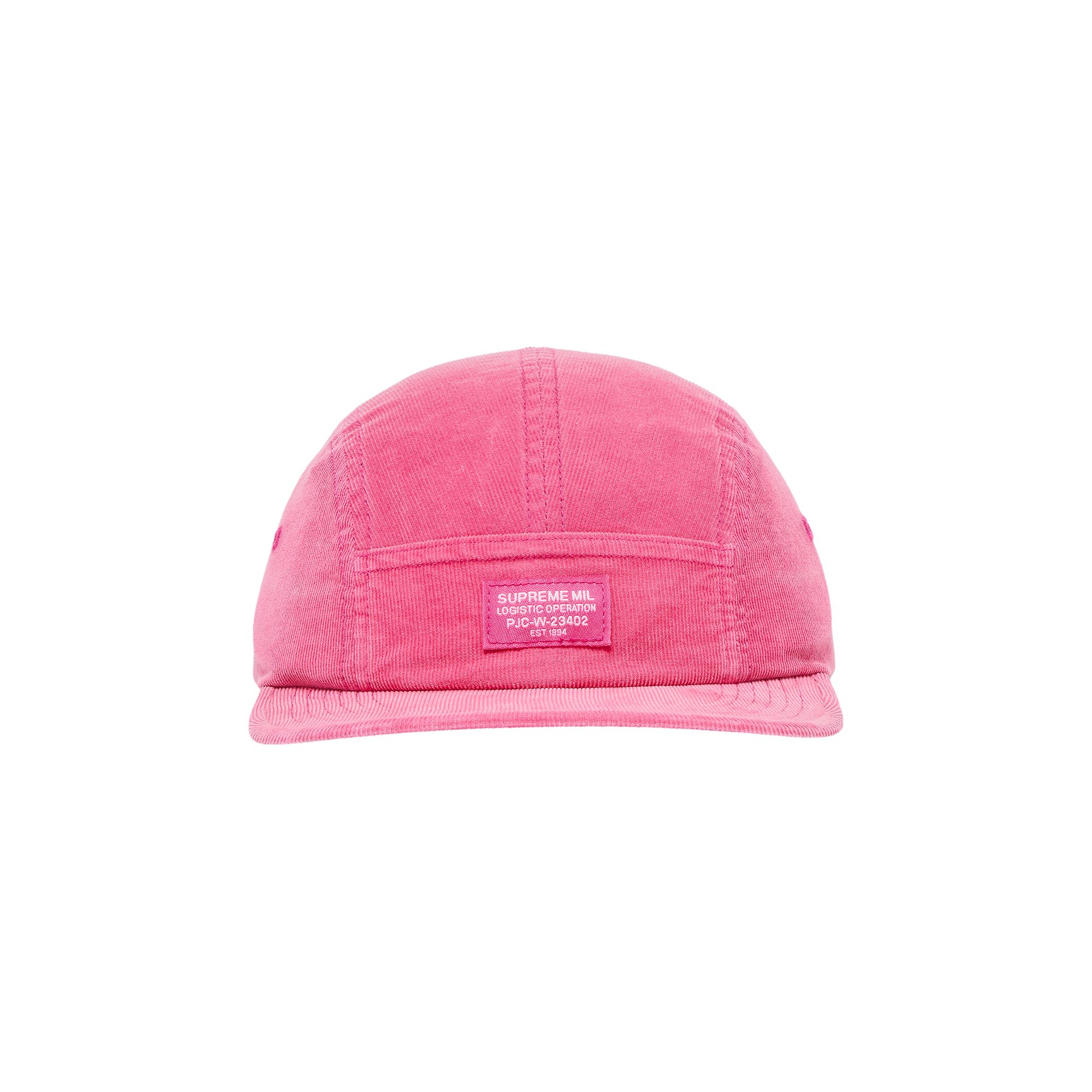 Supreme Corduroy Cap - Pink | Editorialist