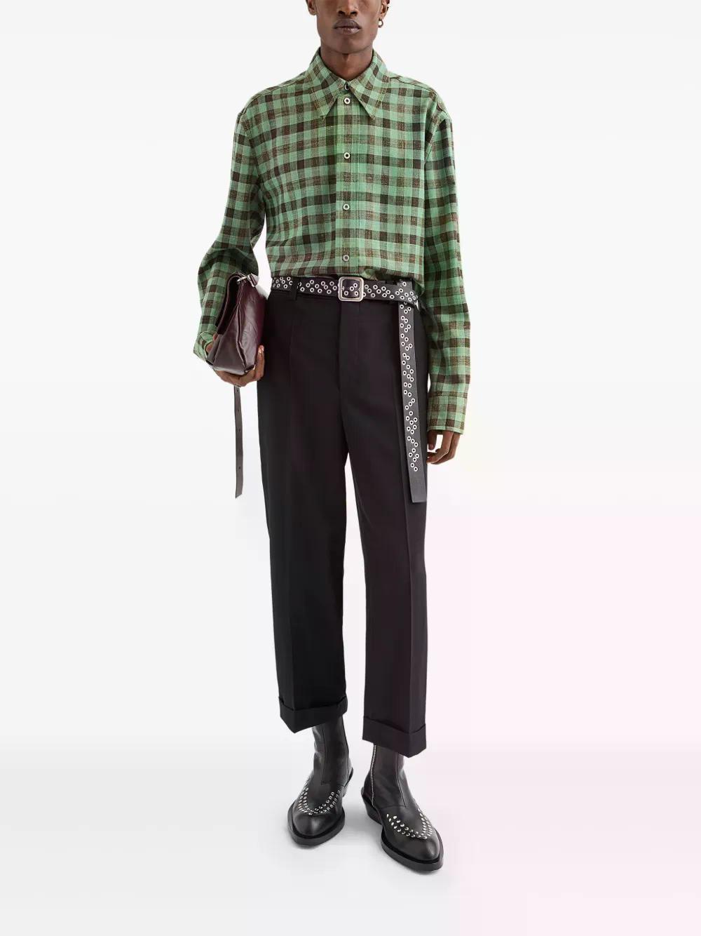 JIL SANDER checked shirt