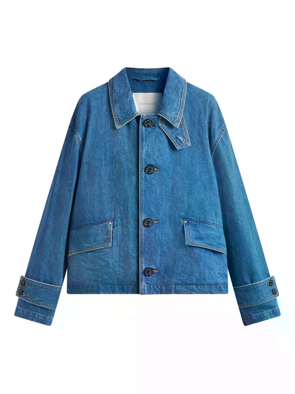 Mackintosh Humbie Denim Jacket - Blue | Editorialist