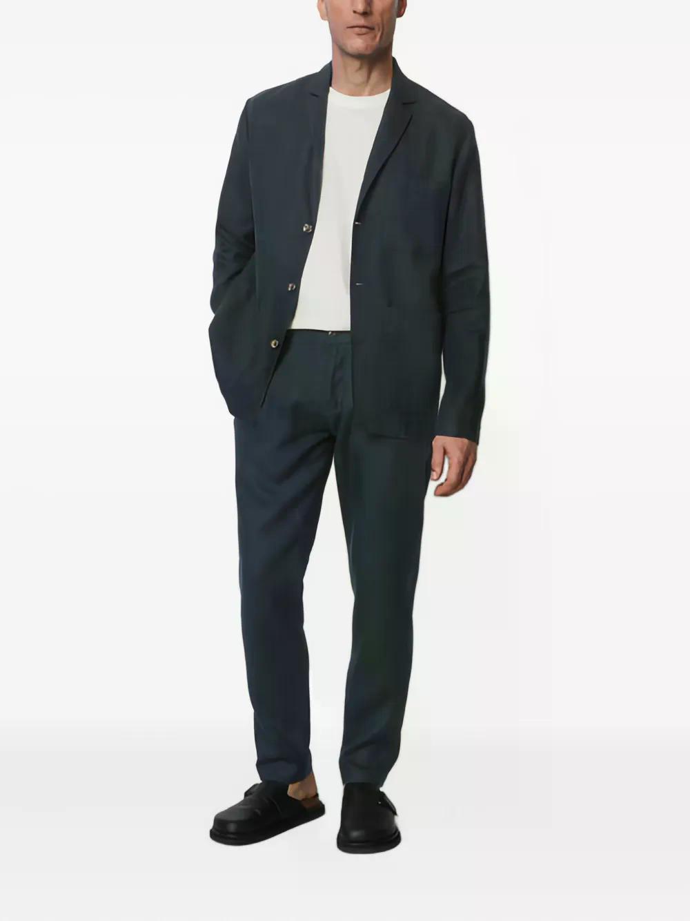 MARC O'POLO Pleated Tapered Trousers