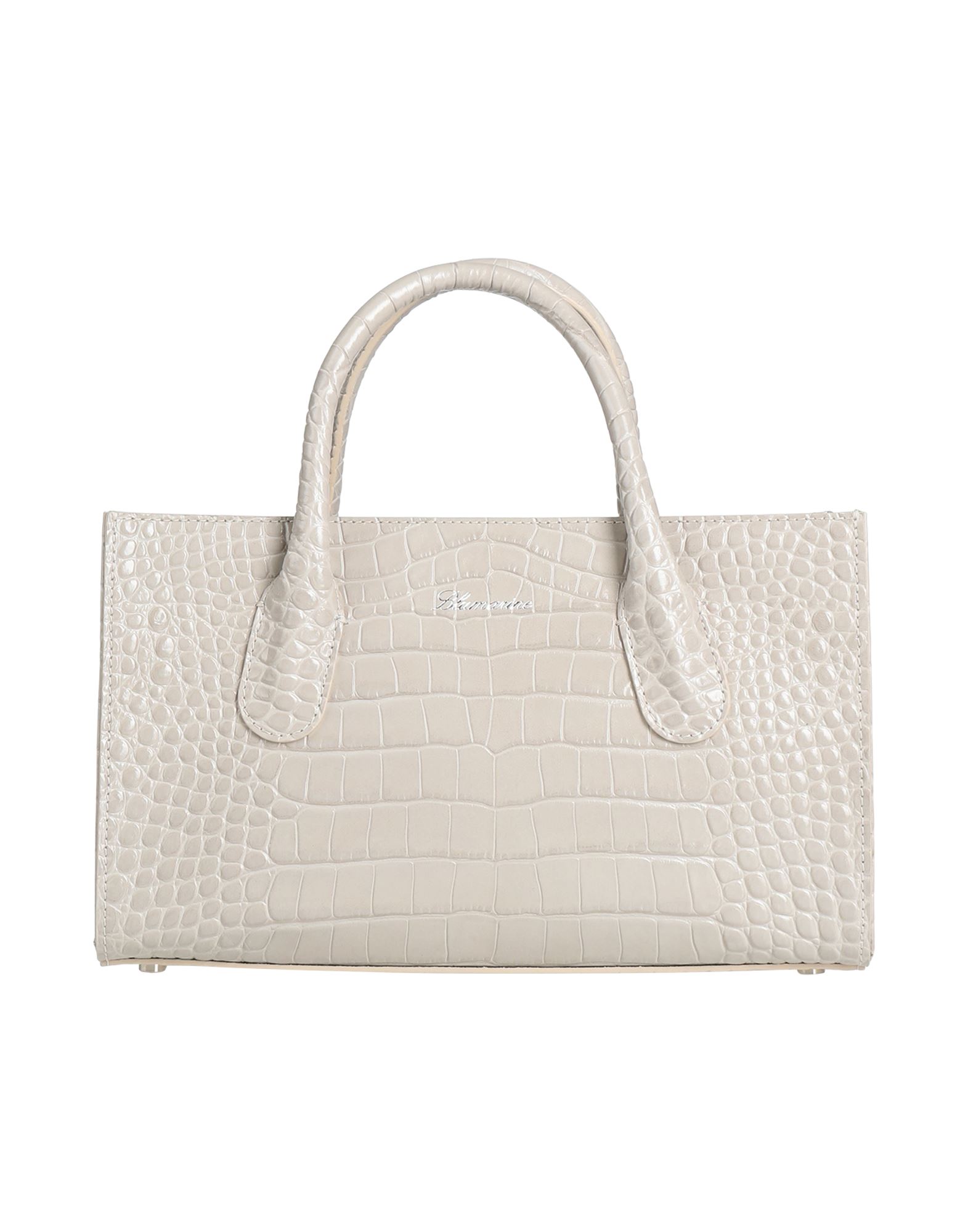 Blumarine Crocodile-Embossed Women\'s Tote Or Shoulderbag Croc Embossed Bags | Leather Crocodile Purses | BRAHMIN main image 3