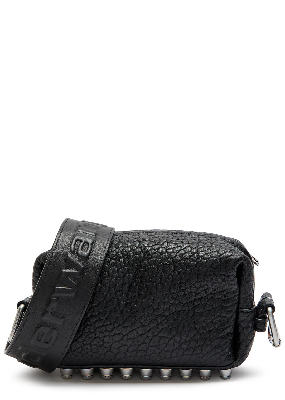 Alexander Wang Rocco Crocodile-Effect Leather Shoulder Bag In