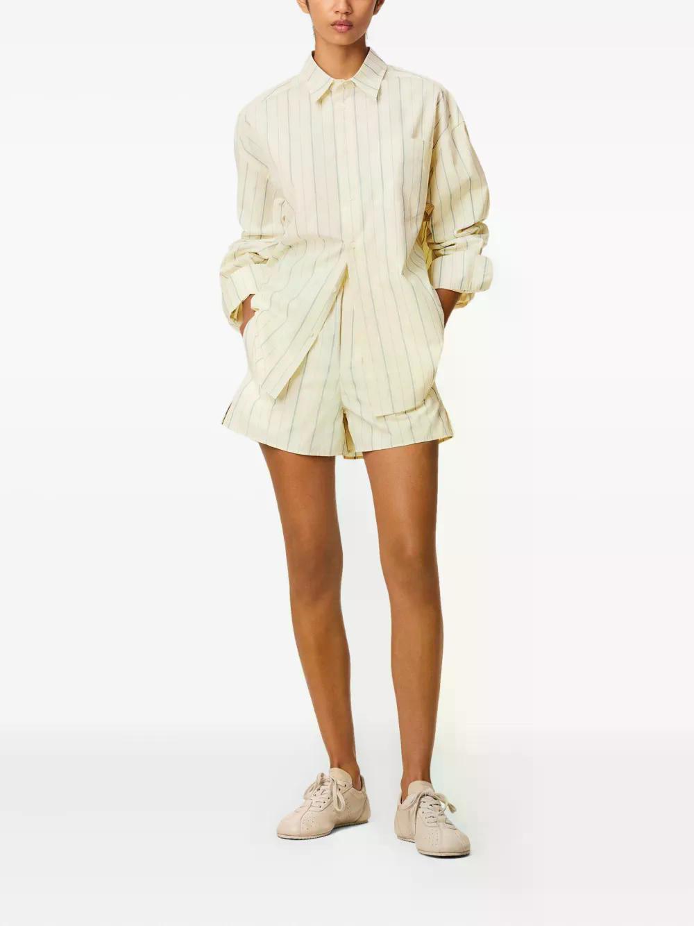 AMI Striped Shorts