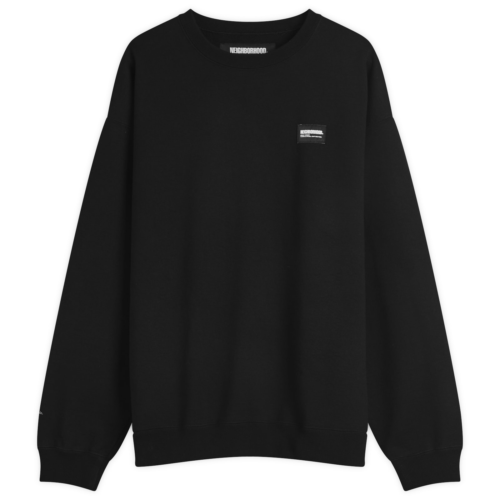 Neighborhood Plain Sweatshirt In Black - 35% Off | Editorialist