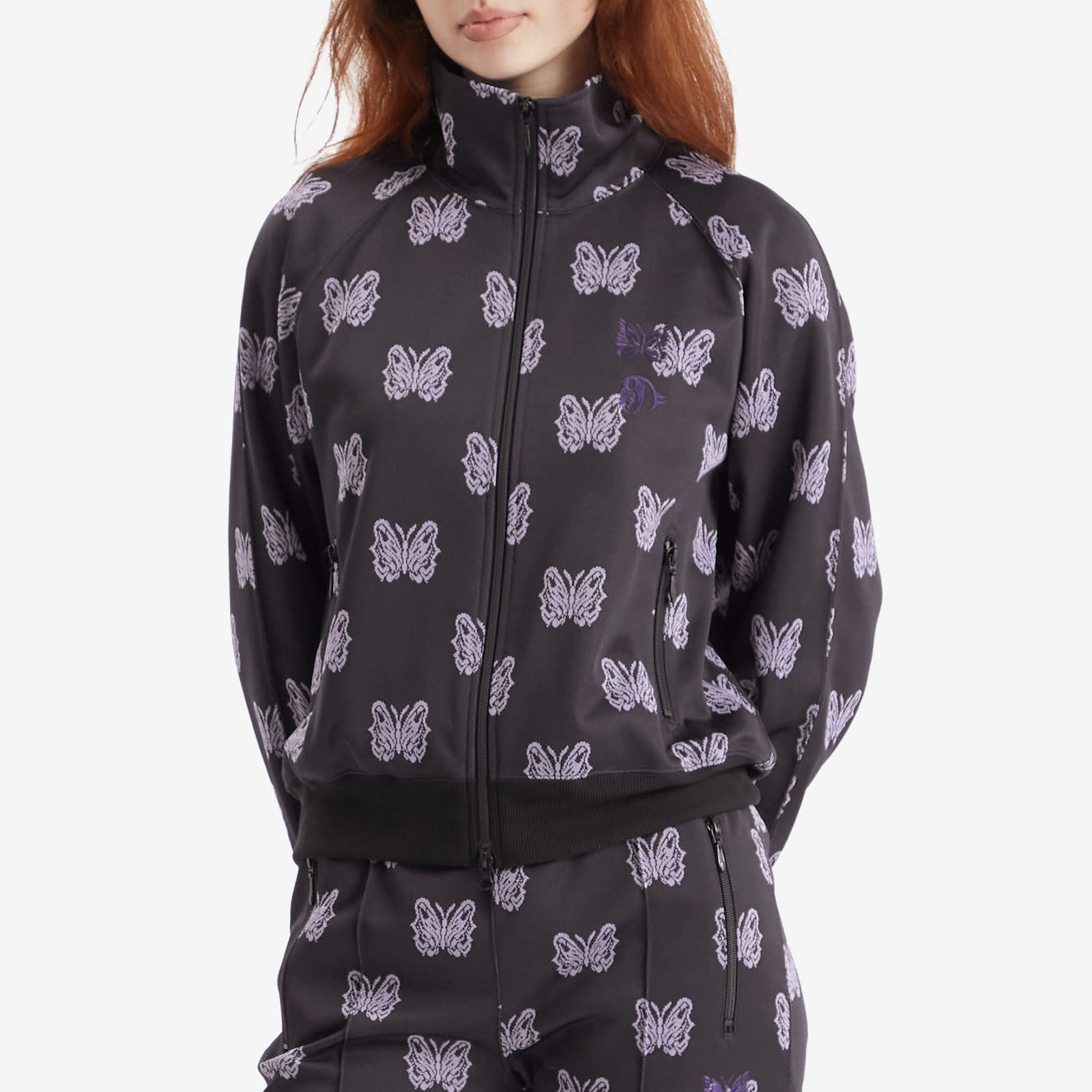 トップス PALACE NEEDLES TRACK JACKET  LEOPARD Palace x Needles Snow Leopard Print Jacket – Vintage